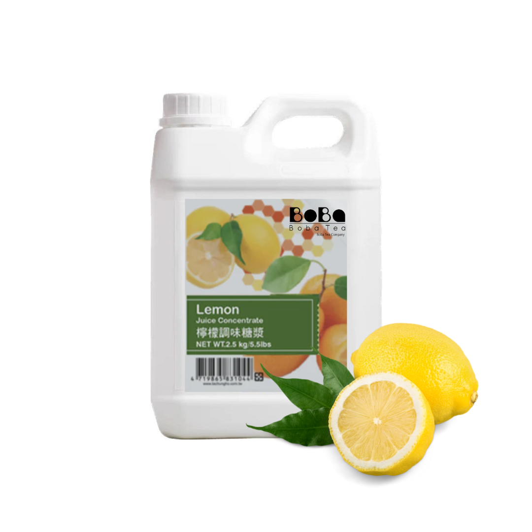 BoBa Tea Company LEMON JUICE SYRUP 2.5KG – Boba Tea Company