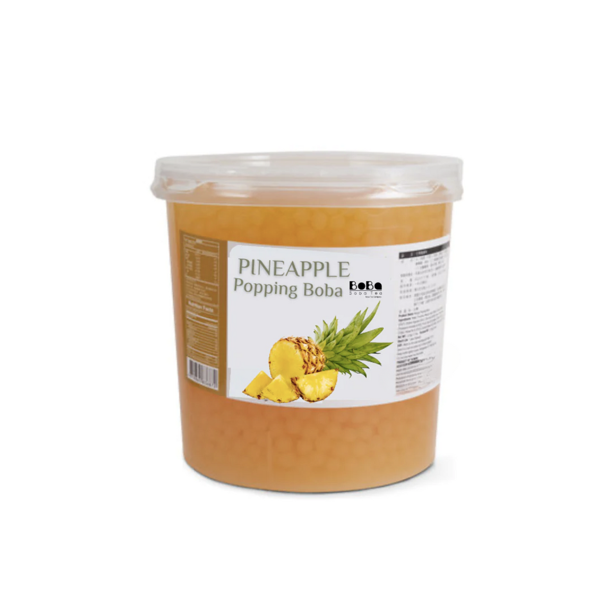 Boba Tea Company Popping Boba - Pineapple (3.4kg)