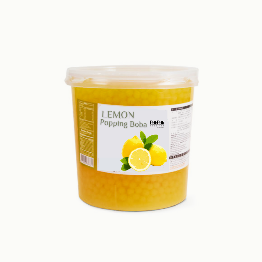 Boba Tea Company Popping Boba - Lemon 3.4kg