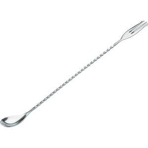 26cm Twisted Bar Spoon with Fork End – Boba Tea Company